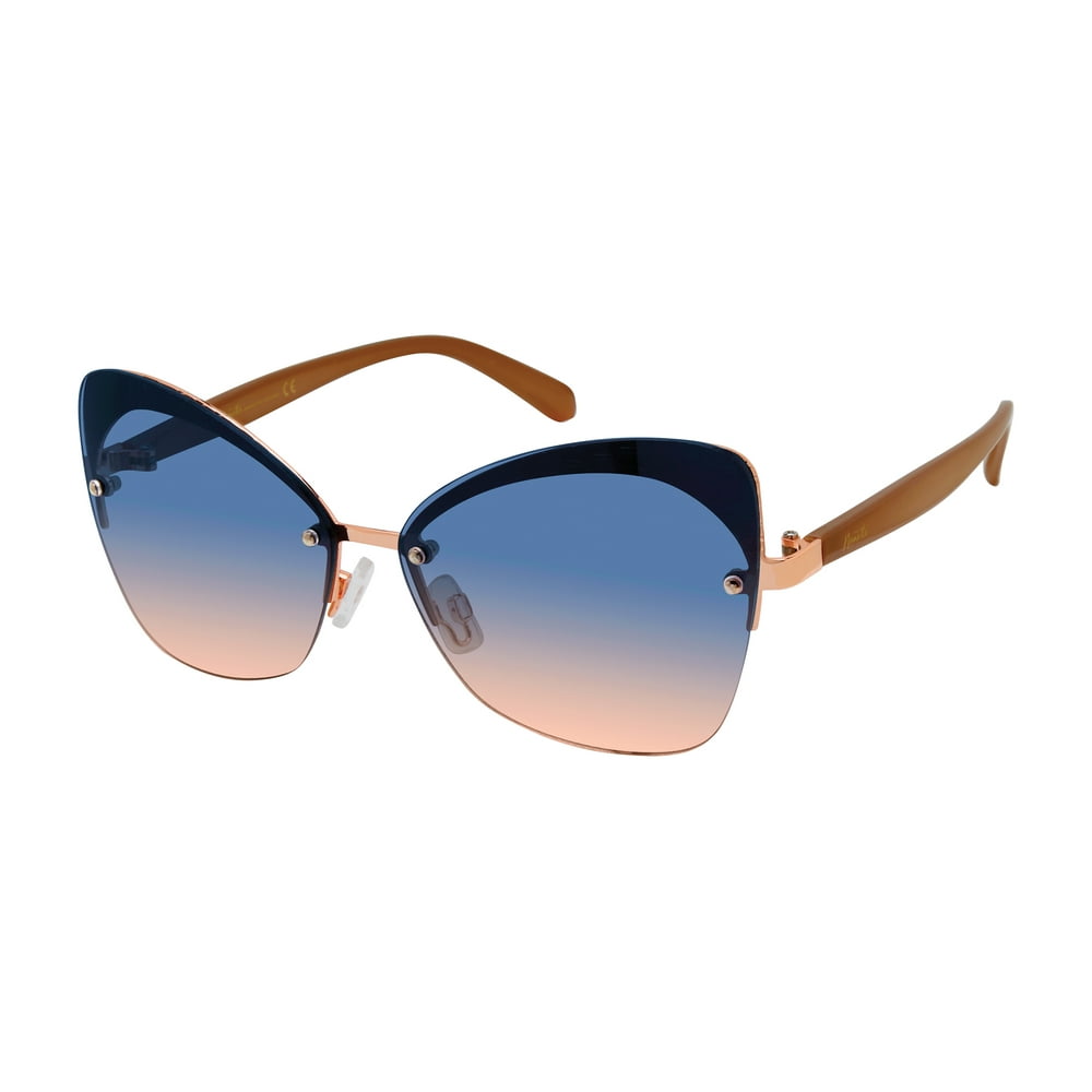Nanette Lepore Nanette Nanette Lepore Womens Cat Eye Sunglasses With