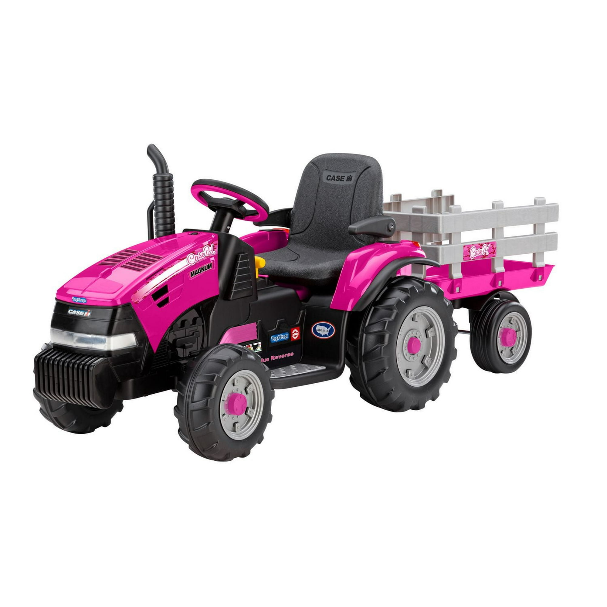 Click here for Peg Perego Case Ih Magnum Pink Ride-On Vehicle prices