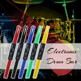 QenASHaing 5A Drum Sticks, 16in Nylon Plastic for Bright Tone and ...