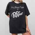 Dr Pepper Print Fashion Womens Top For Daily Wear Graphic S Tops
