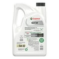 Castrol GTX 5W-20 Synthetic Blend Motor Oil, 5 Quarts, Engine Sludge ...
