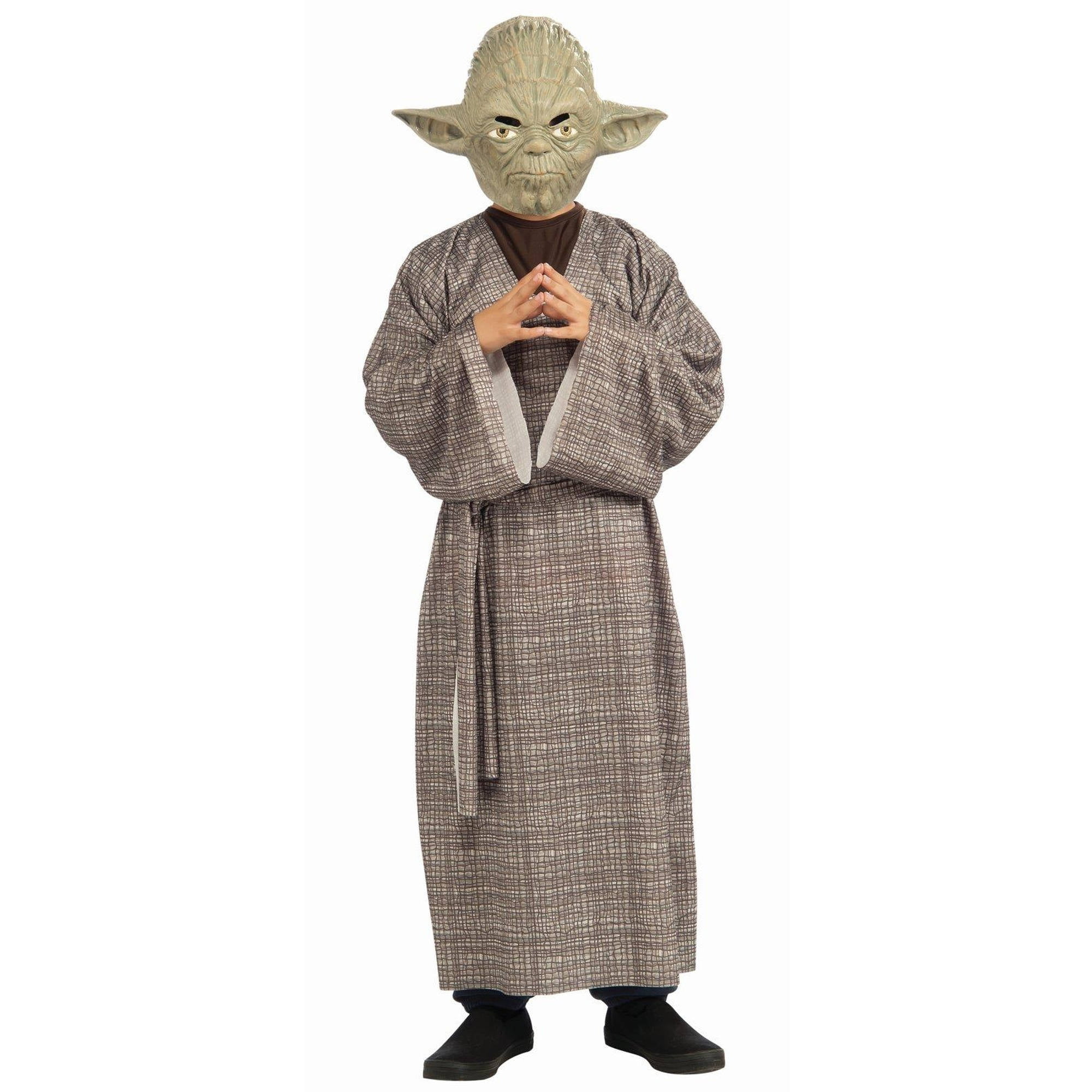 Boy's Deluxe Yoda Halloween Costume - Star Wars Classic - Walmart.com