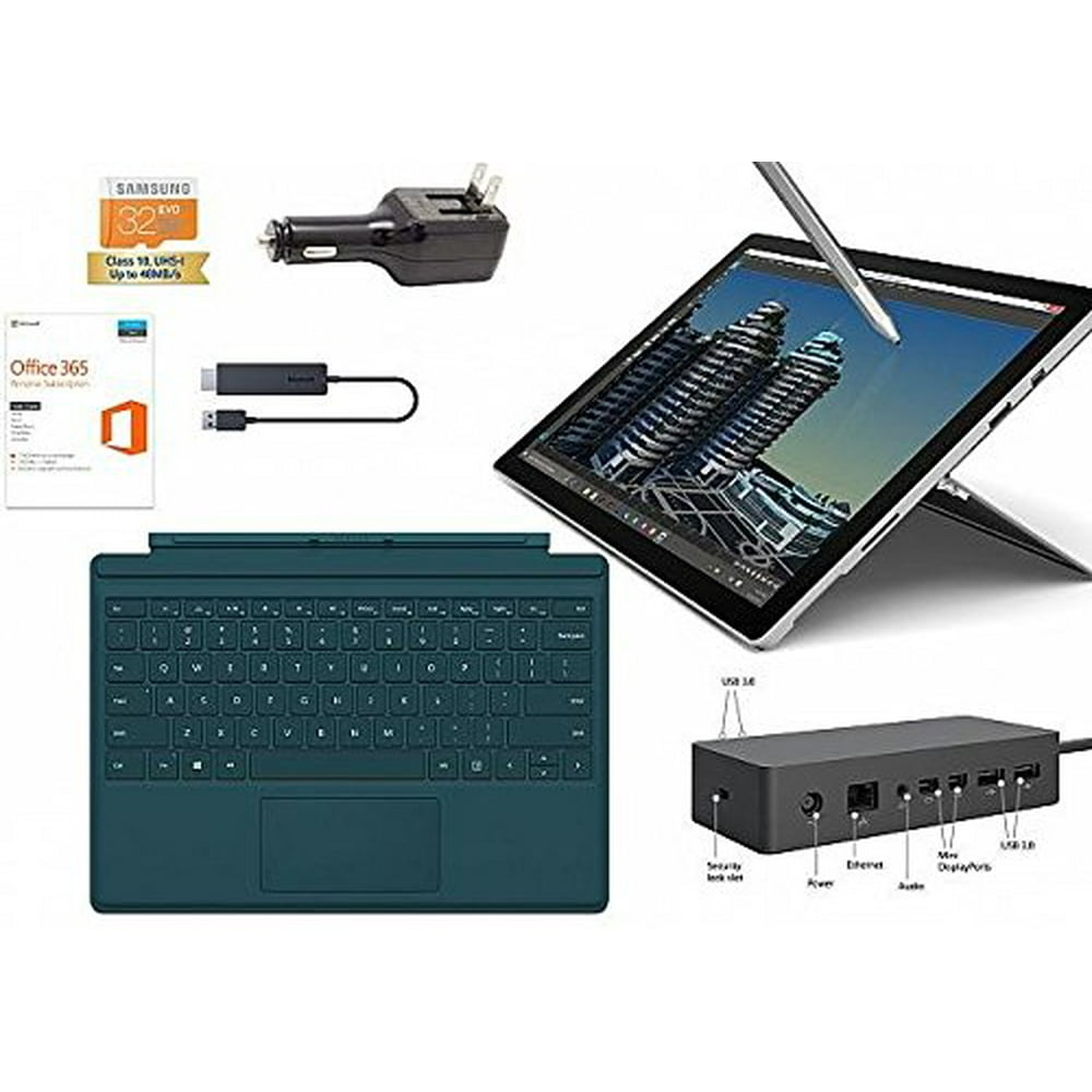 Microsoft Surface Pro 4 Core i5-6300U 4G 128GB 12.3" touch screen with ...