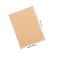 BESTYASH Writing Paper Pack Brown Kraft Card Lined Stationery Paper for ...