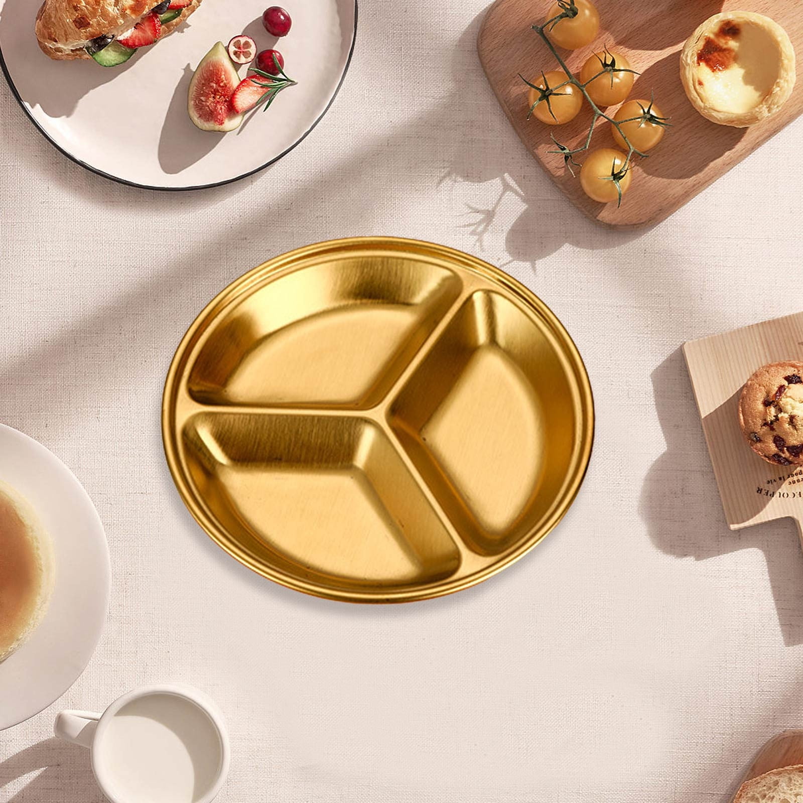 Click here for Topllc Divided Snack Barbecue Dipping Dish Stainle... prices