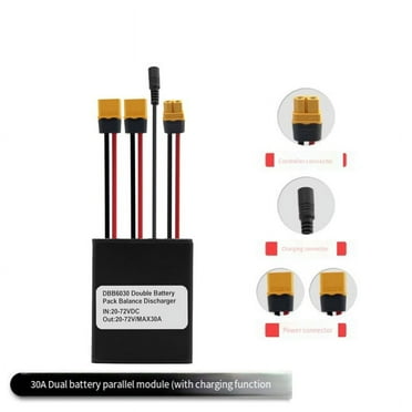 VONGEM Double Battery Discharge Converter for E Bike, 20V-72V 40A DC ...
