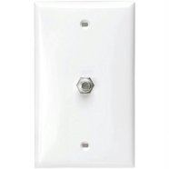 Leviton 40807-B2I 8 Port Quickport Wall Plate with 4 Angled Ports ...