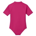 CAIVO Girls Swimsuits For Kids Solid Color Sun Protective Rash Guard ...