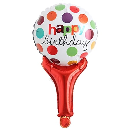 Animal Unicorn Love Handheld Stick Clapper Balloons foil Balloons Party ...