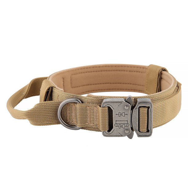 Plutus Pet Tactical Dog Collar, Soft Padded, Adjustable with Heavy Duty ...
