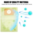 5Pcs Vacuum Dust Bag Replacement Paper Filter Bags for Home Use Green ...