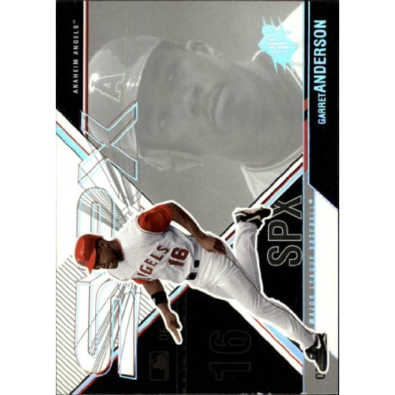 2003 SPx #2 Garret Anderson MLB Baseball Trading Card - Walmart.com