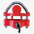 TRIMAX UMAX25D Universal Narrow Body 1/2" Steel Shackle Dual Coupler ...