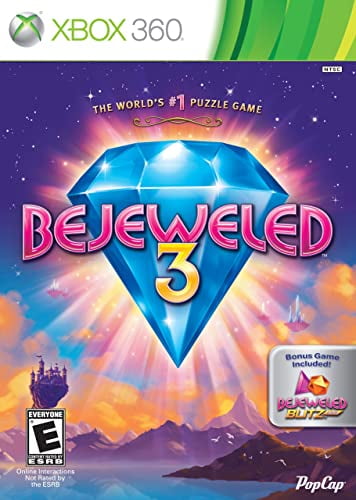 Pre-Owned PopCap Bejeweled 3 - Microsoft Xbox 360 Puzzle Game - Walmart.com