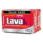 Lava Heavy-Duty Hand Cleaner Bar Soap, 5.75 oz Twin Pack - Walmart.com