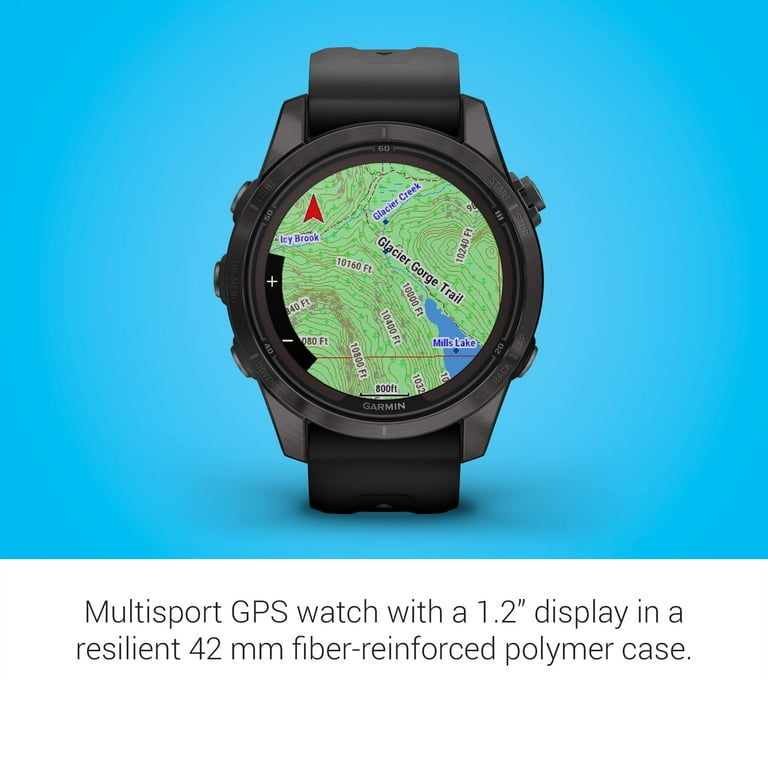 Garmin fēnix 7S Pro Sapphire Solar, GPS Smartwatch with Garmin fēnix 7S Pro Sapphire Solar, GPS Smartwatch with