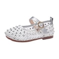 Afuyipoi Girls Rhinestone Princess Shoes, Little and Big Kids Openwork ...