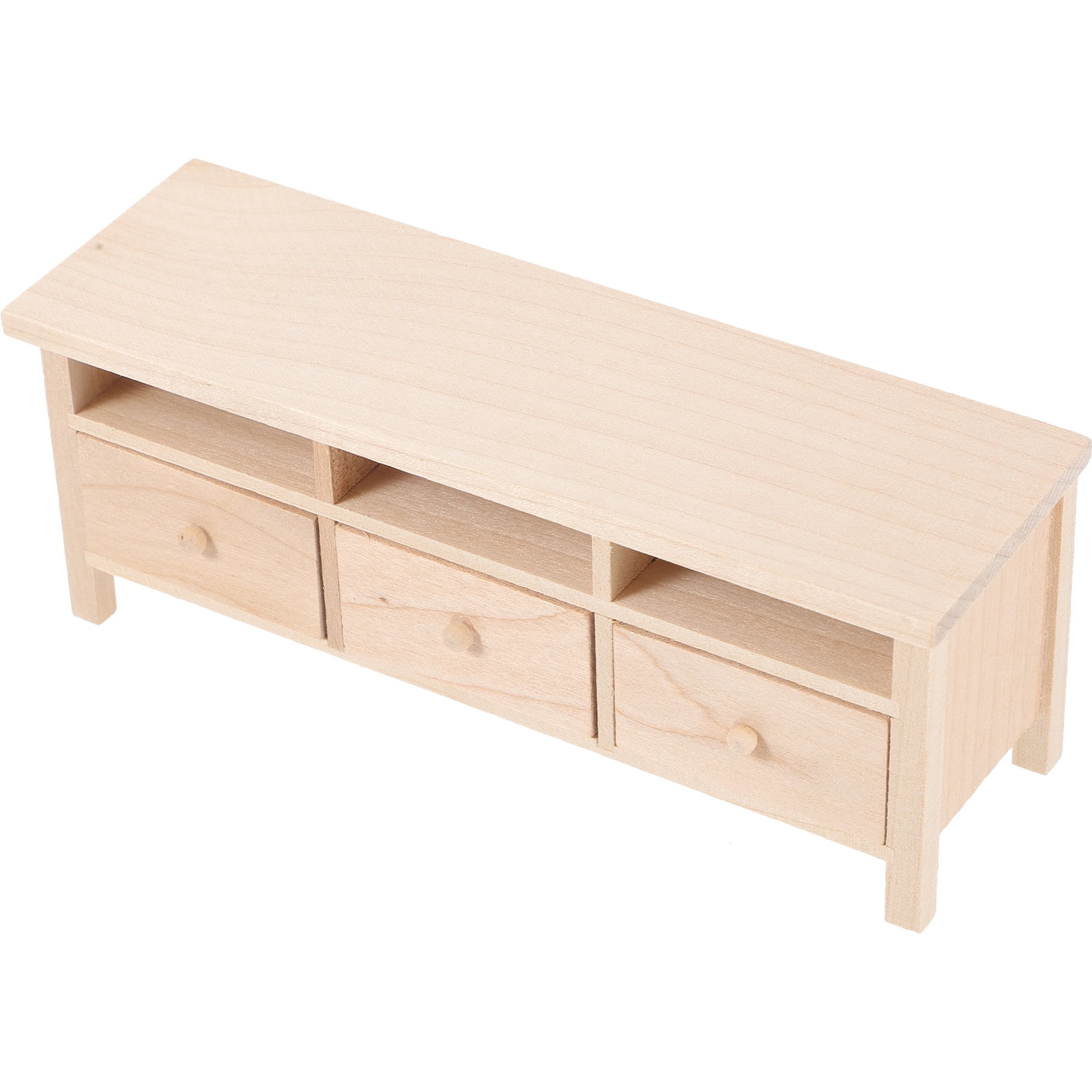 Simulated Miniature TV Cabinet Adorable Mini TV Stand Decorative ...