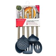 Mad Hungry 4-Piece Silicone Spurtle Set - Spatula, Scoop, Mixing Spoons ...
