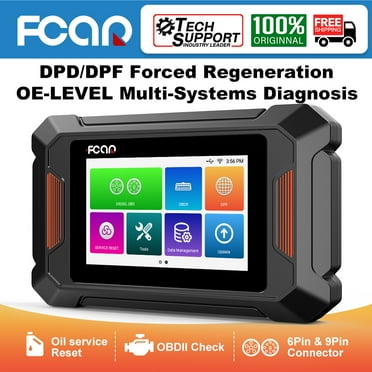 FCAR F507 Diesel Heavy Duty Truck Scanner 2 in 1 OBD2 Scanner Code ...