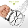 LIIGEMI Apple Slicer, 8-Slice Apple Slicer Corer,Easy to Use, Time ...