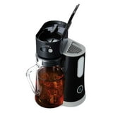 Mr. Coffee Electric Iced Tea Maker, 2-in-1 Brewing Machine with Glass ...