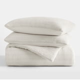 Noble Linens Twin/Twin XL Waffle Textured Down-Alternative Comforter ...