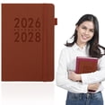 2026-2028 English Planner Book 3 Year Daily Schedule Notebook Monthly ...