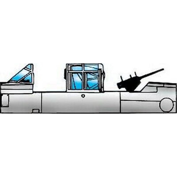 SBD Dauntless Vacuform Canopy for Accurate Miniatures kit (1/48 model ...