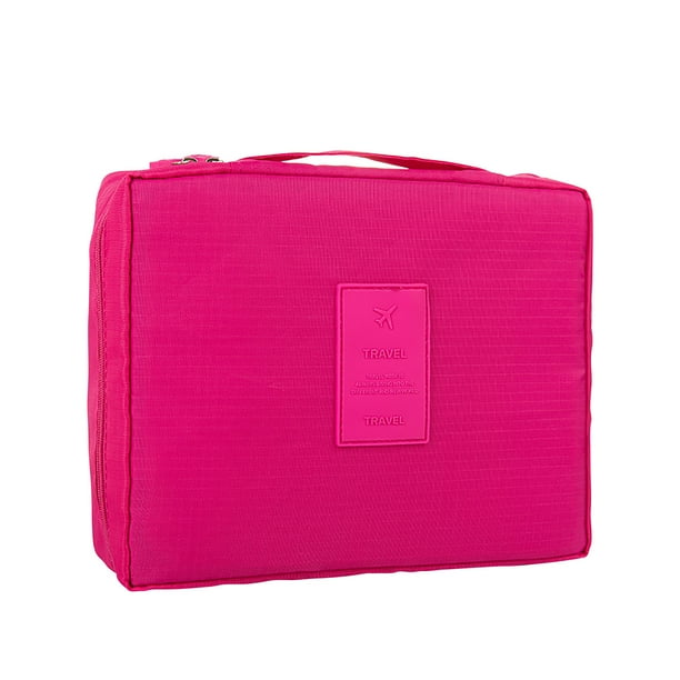 XMMSWDLA Travel Makeup Bag,Large Capacity Cosmetic Bags for Women ...