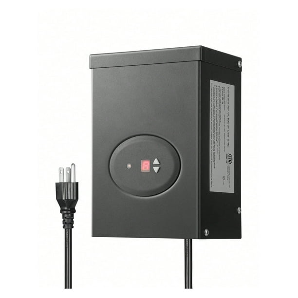 DEWENWILS 200W Low Voltage Landscape Transformer, Outdoor Weatherproof ...