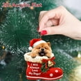 2025 Adorable 2D Ornament Advent Calendar with 24 Double Flat Boots ...