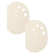 Nallwabiu 2 Pack Plastic Dough Scraper, Multi-purpose Baking Scraper ...