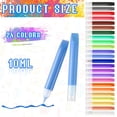 ACDANC Suncatcher Paint Pens for Kid Stained Glass Paint Kit Window ...