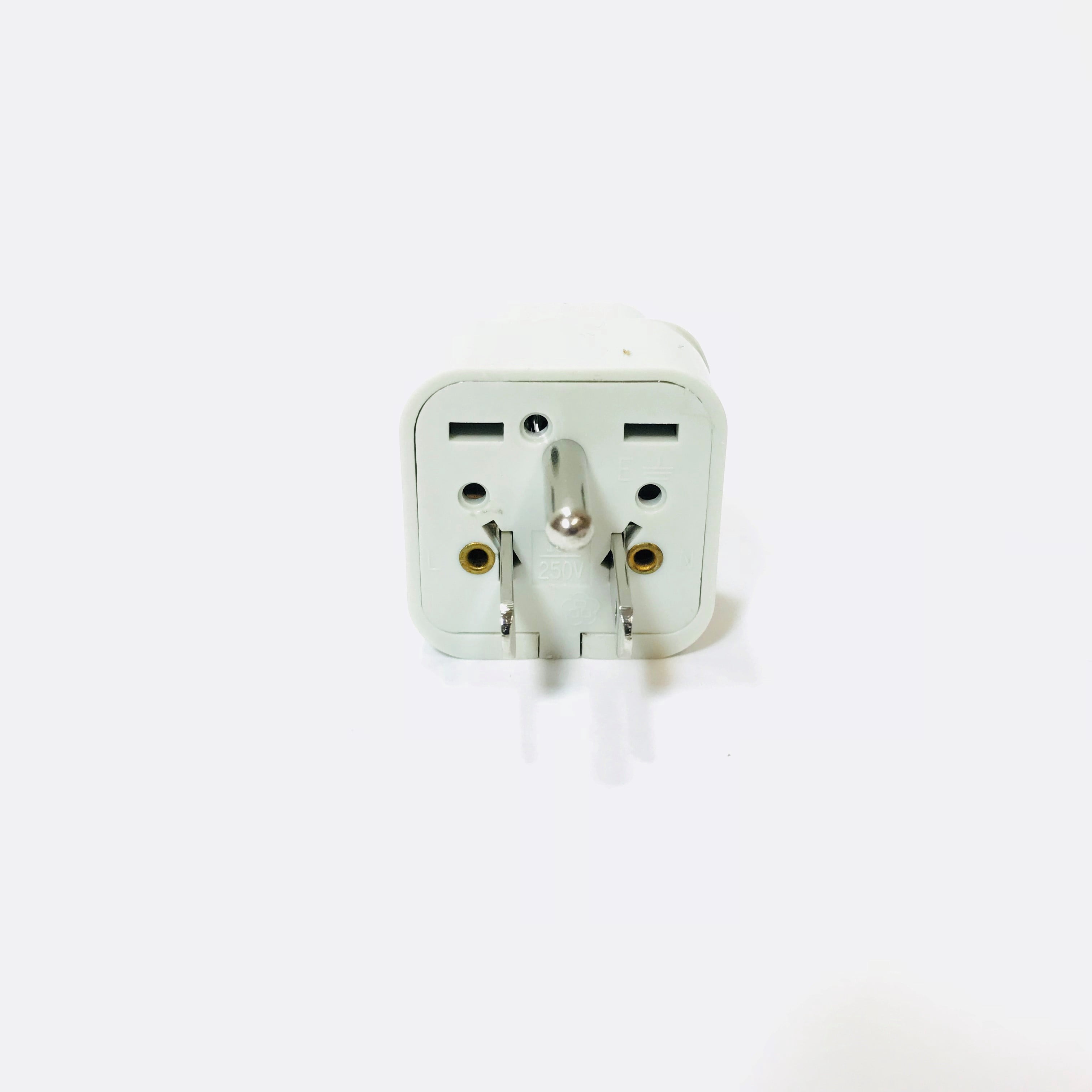 Universal to American Grounded Plug Adapter
