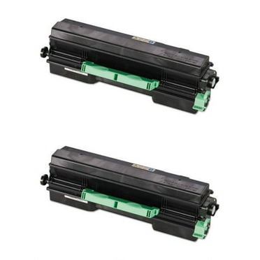 Ricoh 406464 Black Toner Cartridge 2-Pack for Aficio SP 3400, 3410, 3500, 3510 - Walmart.com