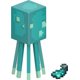 Minecraft Glow Squid Action Figure & Accessory with Portal Piece, 3.25 ...