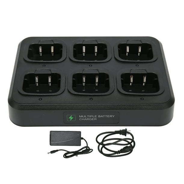 Walkie Talkie Charging Base,Walkie Talkie 6 Way Way Multi Unit Charger ...