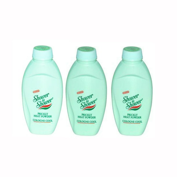 Shower To Shower Prickly Heat Powder Cologne Cool - 50 G (Pack Of 3 ...