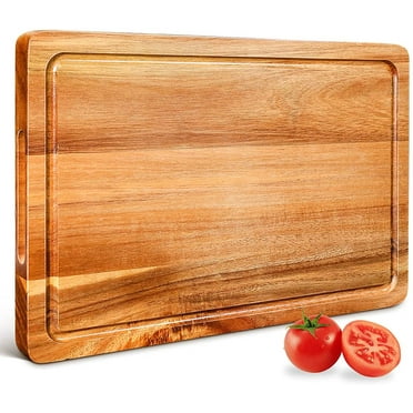 Cibeat Wood Cutting Board 24x18in Kitchen Extra Large Heavy Duty ...