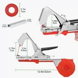 Plant Tying Machine For Grapes, with 10 Rolls Tapes, 10000pcs Staples ...
