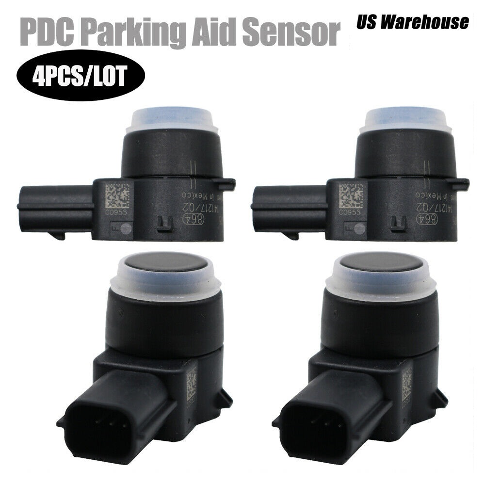 4PCS 1EW63TZZAA PDC Bumper Object Sensor Parking Assist For Dodge Jeep ...