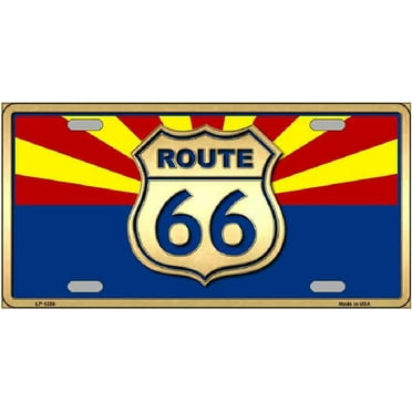 Alabama State Flag Novelty Metal Vanity License Tag Plate - Walmart.com