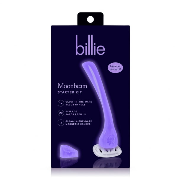 Billie Women’s Razor Kit - 1 Handle + 2 x 5-Blade Refills + Magnetic ...