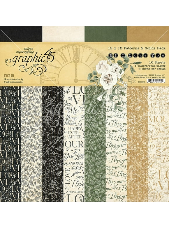Graphic 45 Paper in Office Supplies - Walmart.com
