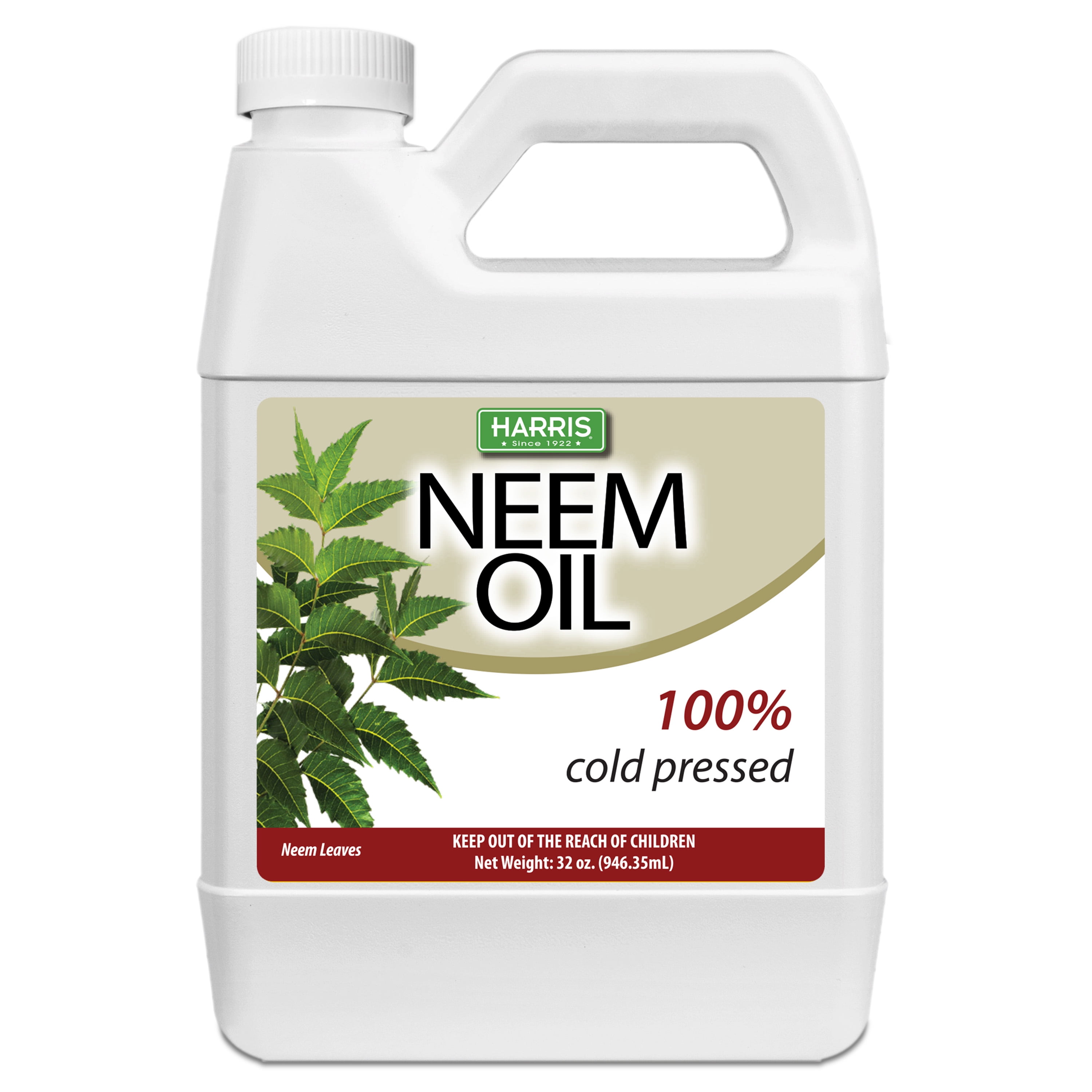Harris Neem Oil 100% Cold Pressed 32oz Concentrate - Walmart.com