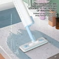 Mini Flat Mop | Compact Desktop & Kitchen Cleaner 360° Rotating Head ...