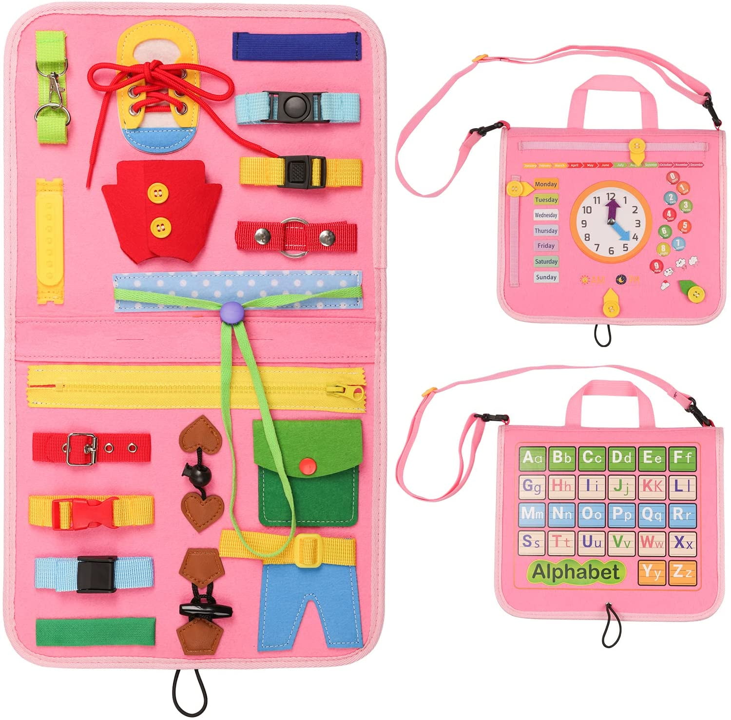 Busy Board For Toddlers 25 In 1 Montessori Toys Activity Board Sensory busy-board-for-toddlers-25-in-1-montessori-toys-activity-board-sensory