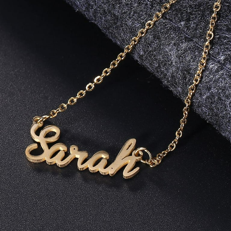 Sarah Name Necklace