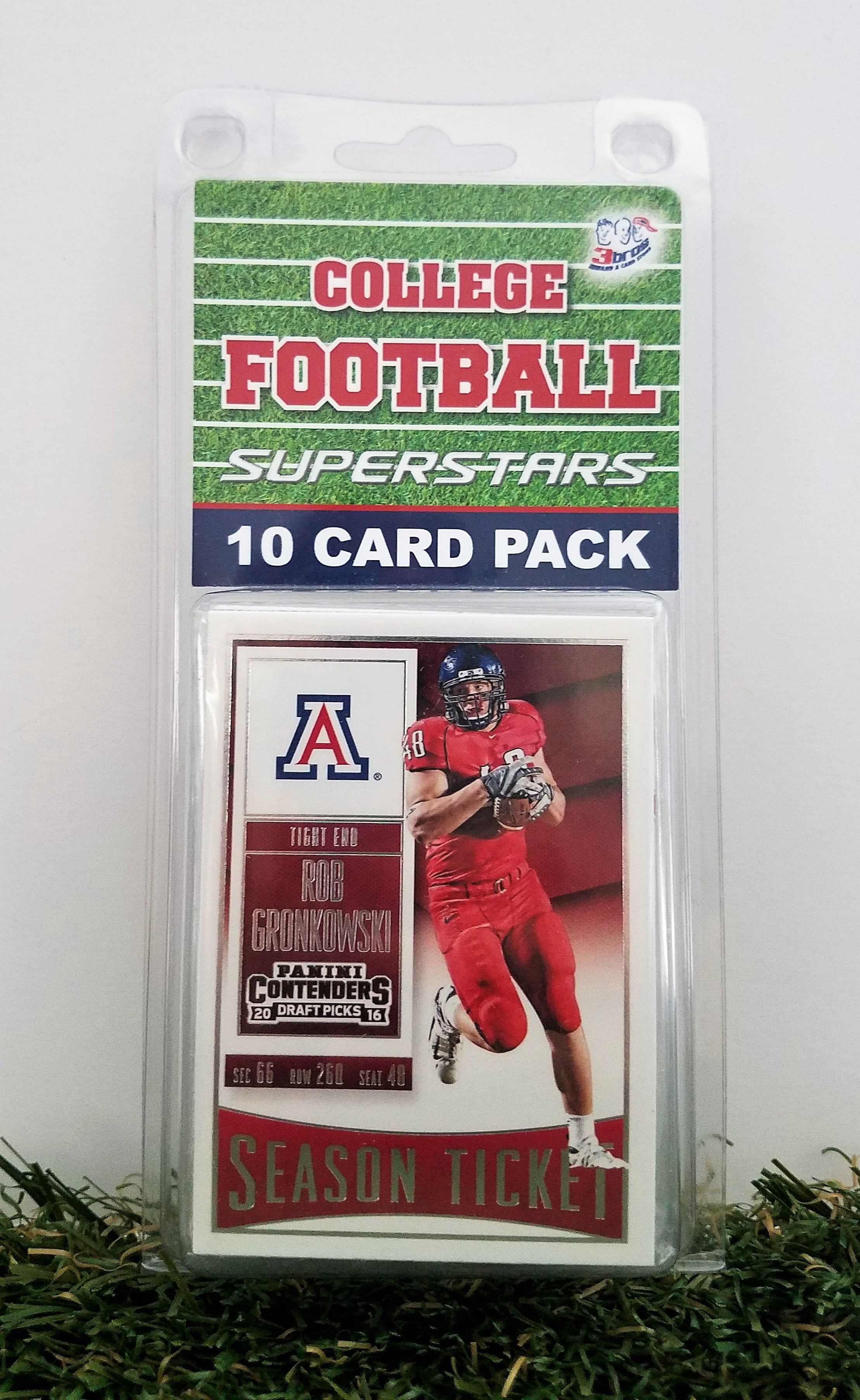 Arizona Football Team- (10) Card Pack College Football Different ...